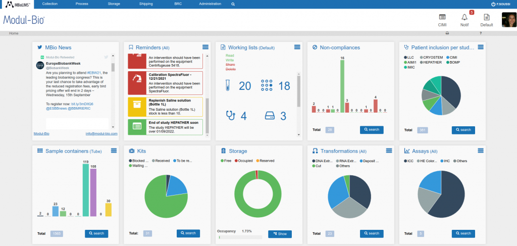DOWNLOAD OUR MBioLIMS BioBanking ® BROCHURE
